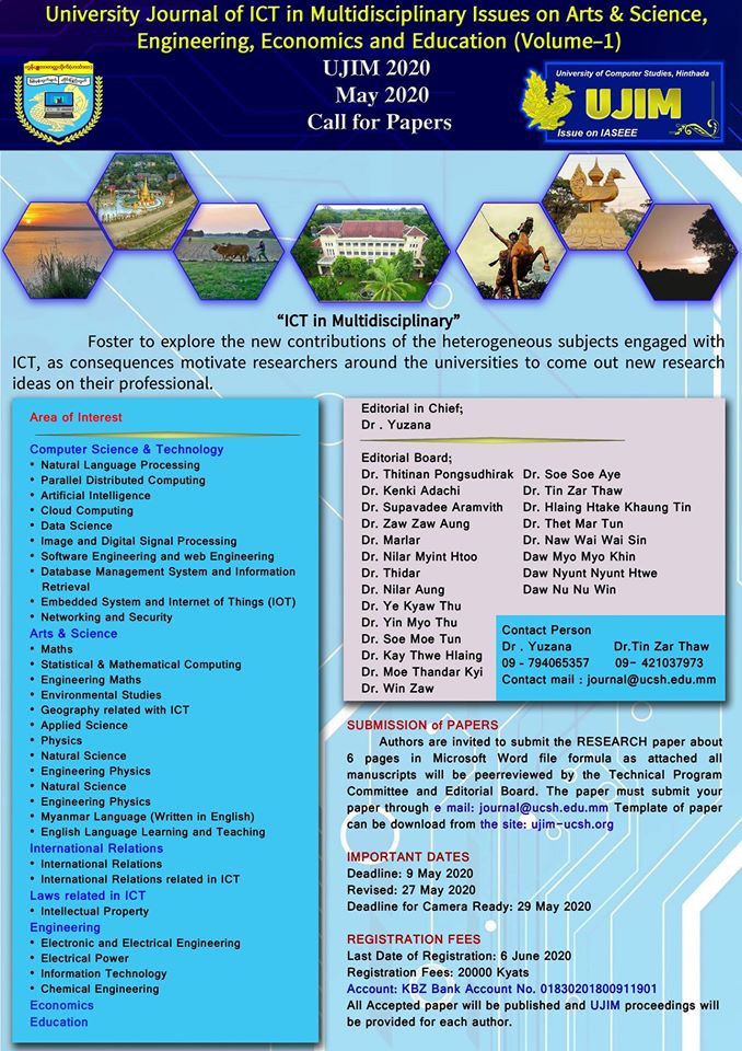 University Journal of ICT in Multidisciplinary Issues on Arts & Science ...